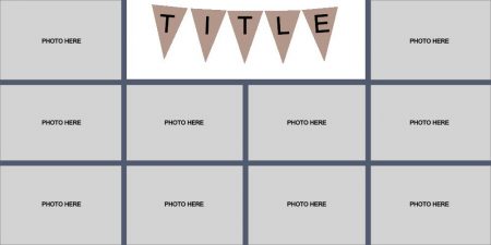 New Document Template: 10 Photos Layout - Pazzles Craft Room